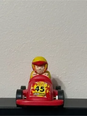 Toys | 425 Vintage 1997 Subway Kids Pak 45 Race Car Toy Jgi Red Yellow ...